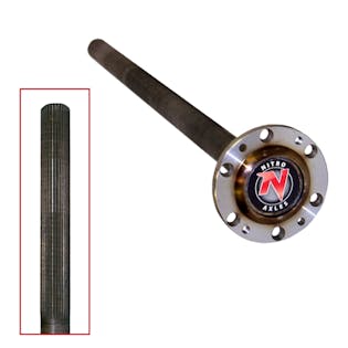 Nitro Gear & Axle AXTFF-FJ80 30 Spline Chromoly Rear Axle Kit (Full ...