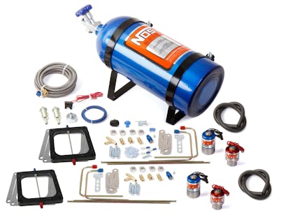 NOS 02010NOS CHEATER V8 DUAL HOLLEY