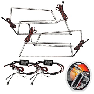 Oracle Lighting 3959-330 ColorSHIFT® Square Headlight Halo Kit
