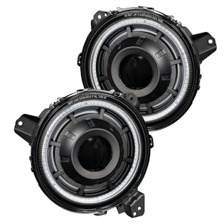 Oracle Lighting 5839-334 Oculus Bi-LED Projector Headlights -Jeep ...