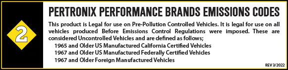 Patriot Exhaust H8078-B 55-57 Chevrolet BBC Rack Long Tube Black