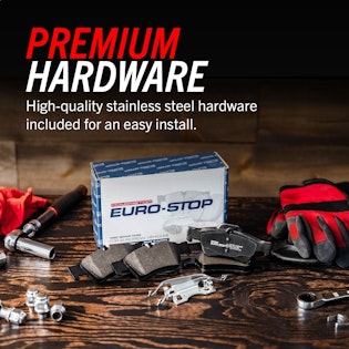 Power Stop LLC ESK1698 Euro-Stop High-Carbon Coated Rotors; ECE-R90 ...