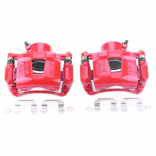 Power Stop LLC S2810 RED CALIPER PAIR W/BRKT