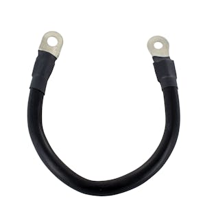 Powermaster 1-701 Alternator Ground Wire 0g 1 ft 5/16 & 3/8 Eyelet