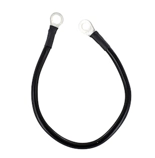 Powermaster 1-761 Alternator Ground Wire 6g 1 ft 5/16 & 3/8 Eyelet