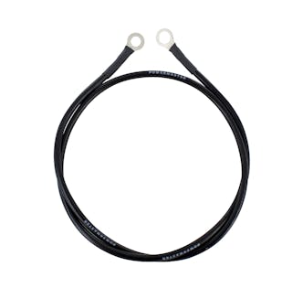 Powermaster 1-783 Alternator Ground Wire 8g 3 ft 5/16 & 3/8 Eyelet