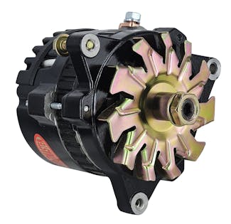 Powermaster 8072-3 Alternator Black 100A 3 Ear Mount