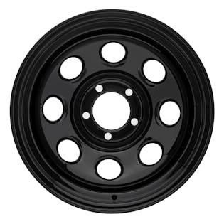 Pro Comp Steel Wheels 97-5185F Rock Crawler Series 97 Black Monster Mod ...
