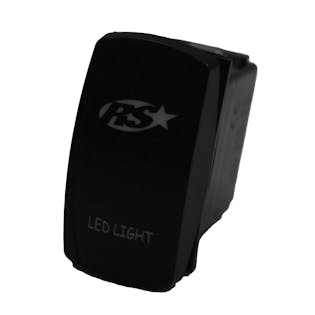 Race Sport Lighting RSBLHB3W-1 Traverse - 3-Way LED Logo Rocker Switch