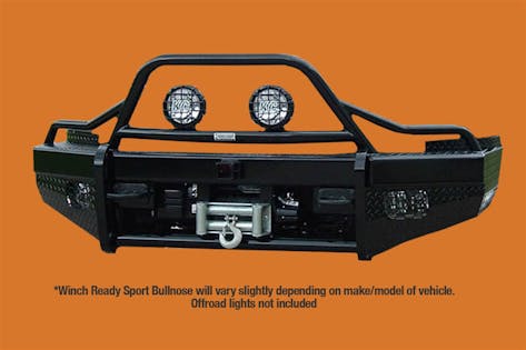 Ranch Hand BTC115BLR Bullnose Sport Series Winch Front Bumper Replacement