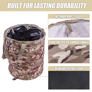 Raptor Series 100000-CTC OFFGRID Pop Up Trash Can Collapsible Reusable ...