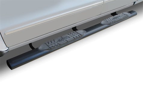 Raptor Series 0804-0091B 5 Straight Oval Bars; Black E-Coated; 500lb ...