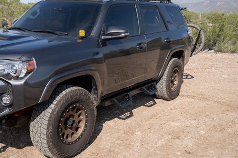 Raptor Series RTS23FD RT Steps Black Textured