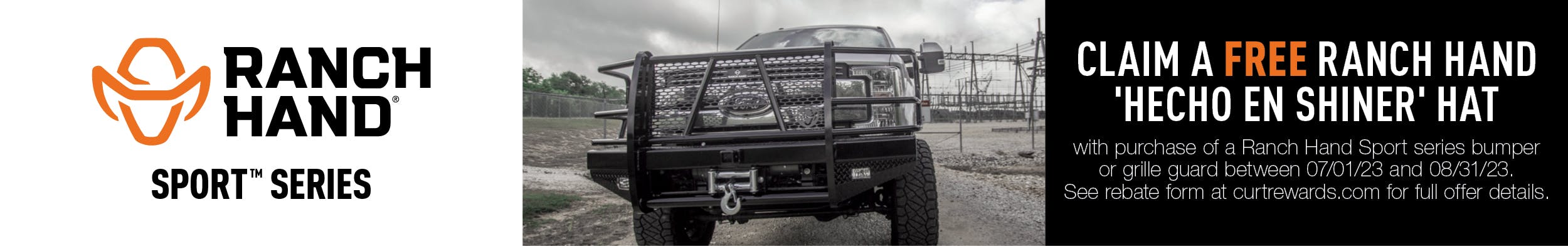 Ranch Hand FBC151BLR Legend Front Bumper with Grille Guard