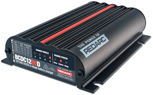 Redarc Electronics BCDC1250D 12V 50A Smart Start DC/DC 4 Stage Battery ...