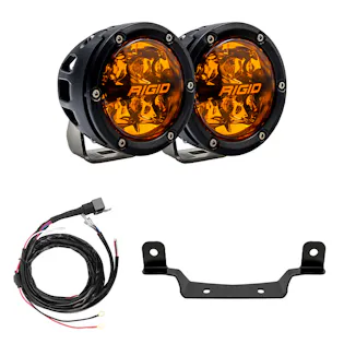 RIGID Industries 41652 Razor 360-Series Amber PRO A-Pillar Light Kit