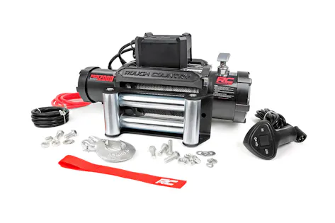 Rough Country PRO12000 12,000-Lb PRO Series Electric Winch w/ Steel Cable