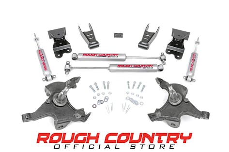 Rough Country 725.20 Front 2-inch / Rear 4-inch Lowering Kit