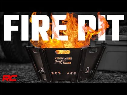 Rough Country 117513A Overland Collapsible Fire Pit