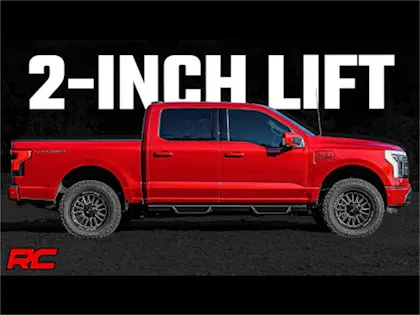 Rough Country 52200_A 2 Inch Leveling Kit | Ford F-150 Lightning 4WD (2022)