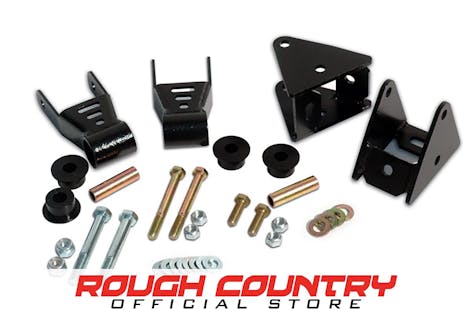 Rough Country 5061 Front Shackle Reversal Kit
