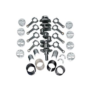SCAT Crankshafts 1-94060 Series 9000 Cast Crank, I-Beam Rods, Pistons ...