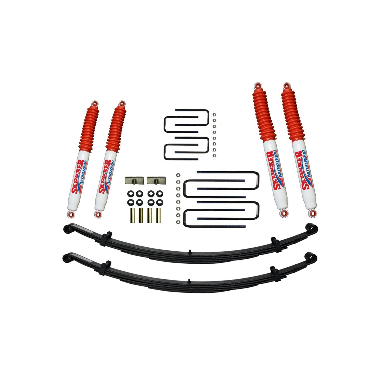 4 Inch Compression Spring D400S - 4 In. Softride Leaf Spring ...