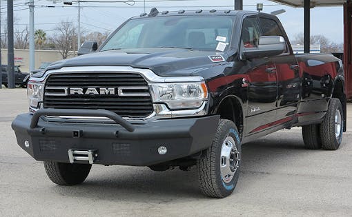 Steelcraft 55-12280 HD Bullnose Front Bumper Black