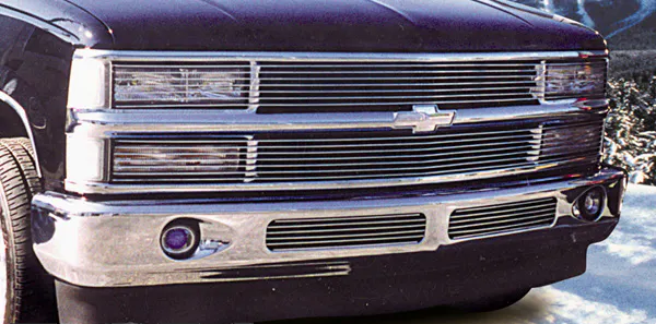 T-Rex Grilles 20060 Billet Phantom Grille, Polished, Aluminum, 1 Pc, Insert