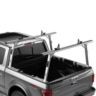 Thule 37002XT Thule TracRac Pro 2 full size truck rack silver