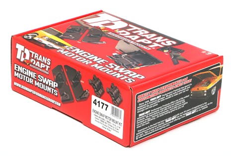 Trans Dapt Performance 4177 55-57 CHEVY (TRI-5) FRAME MOUNTS; ENGINE 3/ ...