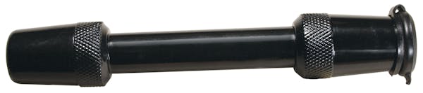 Trimax T3Black Key Receiver Lock - Rugged Black Epoxy Powder Coat