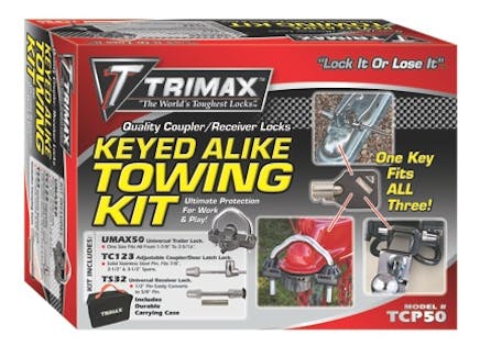 Trimax TCP50 All Keyed Alike Combo Pack Set Includes UMAX50,TC123,TS32 ...