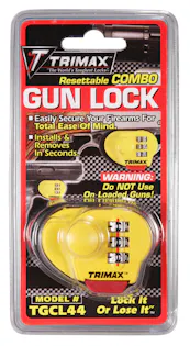 Trimax TGCL44 TRIMAX-Max-Security Combo Gun Lock, Single Pack