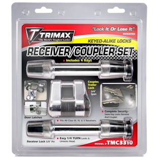 Trimax TMC3310 TRIMAX (2) T3S-5/8 Receiver & TMC10 3/4Span Coupler Lock ...