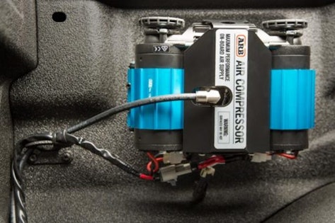 Up Down Air Systems 22-0318 Compressor Mount & Connection Kit (Gray)