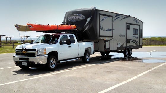 U.S. Rack 82580211 Fifth Wheel 6 Rack Fleetside, Mild Steel, Black