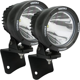 Vision X 9892795 A-Pillar Mounting Brackets with Ctl-Cpz110Kit 4.5" Led ...