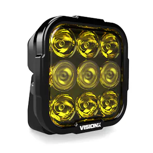 Vision X Lighting DURA2-DL9CBSY Vision X - DURA2 9-LED Yellow Driving Light