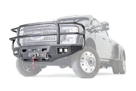 WARN 107182 ASCENT HD BUMPER FORD F450/550 WITH FULL GUARD