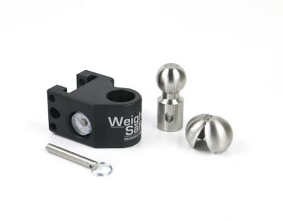 Weigh Safe SWS11 Steel Slider- 2,200 Scale w/ 2 tow ball & Clam Shell ...