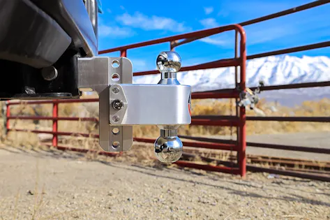 Weigh Safe CTB4-2.5 Turnover Ball 4" Drop Hitch with 2.5" Shank