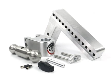 Weigh Safe LTB10-2.5 Turnover Ball 10" Drop Hitch with 2.5" Shank