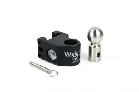 Weigh Safe SWS07 Steel Slider- 2,200 Scale w/ 2-5/16 Tow Ball Only (Pin ...