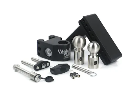 Weigh Safe SWS6-2-KA Steel Weigh Safe 6" Drop Hitch w/ 2" Shank (10K ...