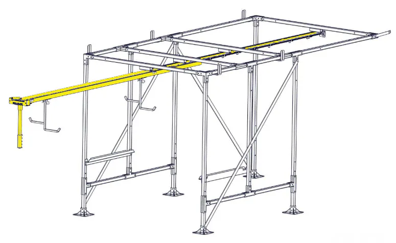 CargoGlide WSR510 Sliding Ceiling Rail for WSS510