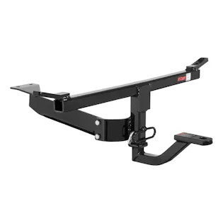 CURT 11748 Class 1 Vertical Receiver Trailer Hitch with 1-1/4 Adapter ...