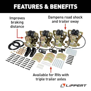 Lippert Components 1565401 Center Point Air-Ride Suspension Upgrade Kit ...