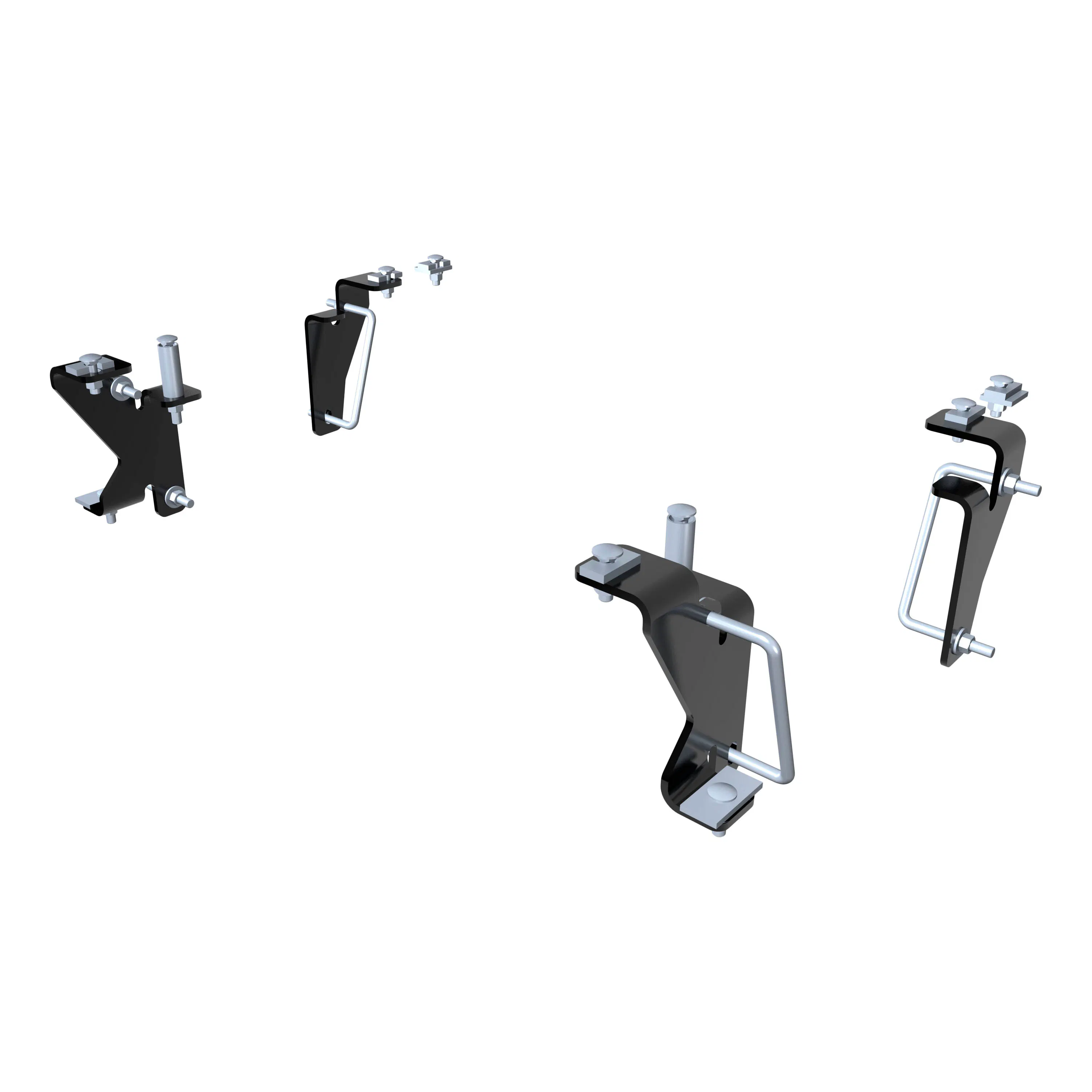 CURT 16420 Custom 5th Wheel Brackets, Select Dodge, Ram 1500, 2500, 3500