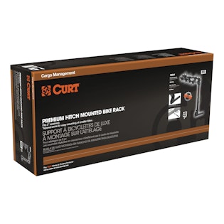 CURT 18064 Premium Hitch-Mounted Bike Rack (4 Bikes, 2 Shank)